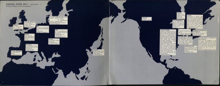 Spatial Poems by Shiomi Mieko - post