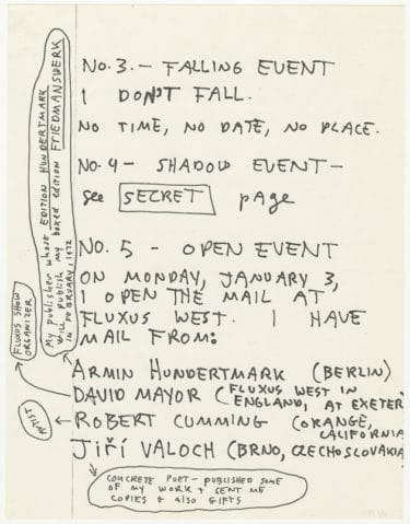 Spatial Poems by Shiomi Mieko | post