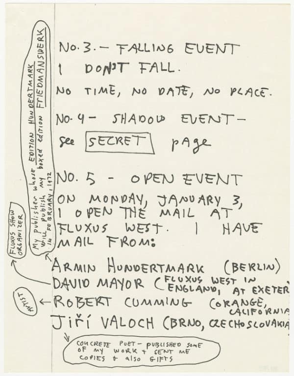 Spatial Poems by Shiomi Mieko | post