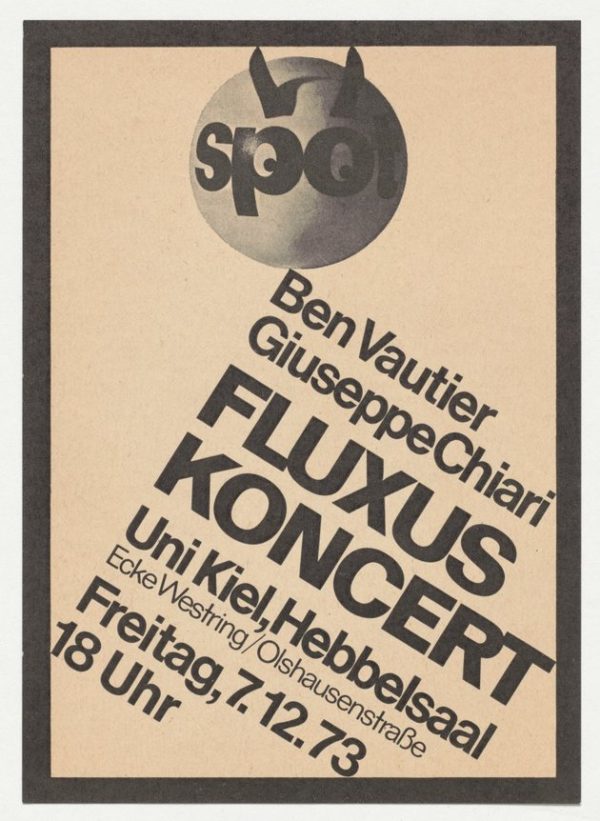 Festum Fluxorum: Posters of Fluxus Festivals - post