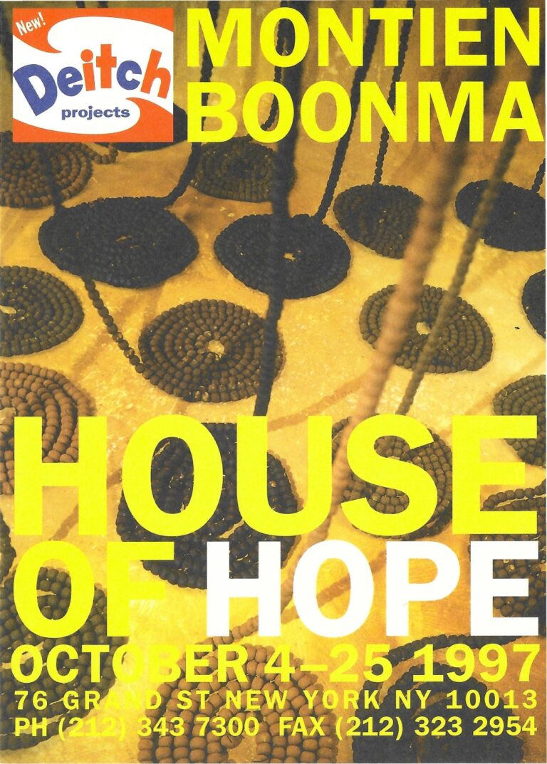 Montien Boonma: The Shape of Hope - post