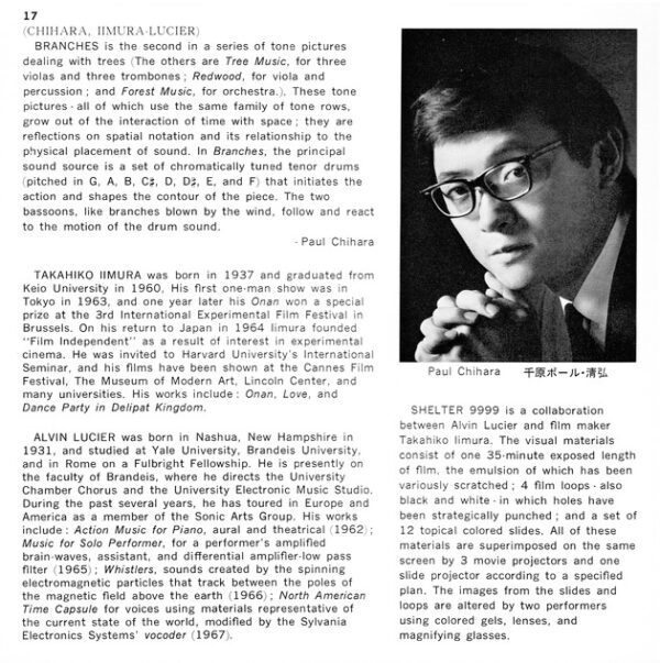 Circle the Square: Film Performances by Iimura Takahiko in the 1960s - post